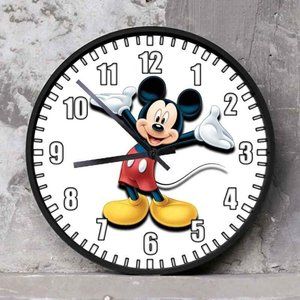 Clock | Wall Decor | Mickey Mouse Disney Wall Clock New | Poshmark